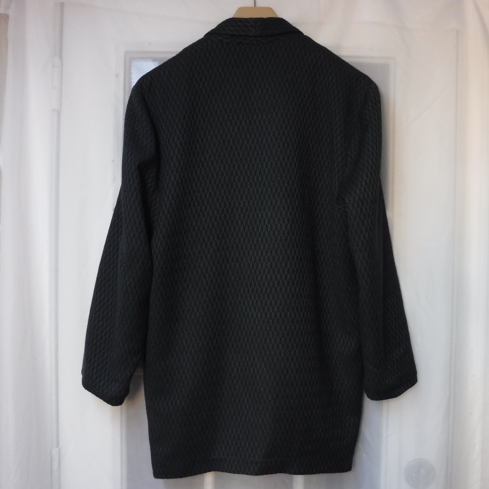 *Factice Gray&Black Herringbone Pattern Jacket* - Gem